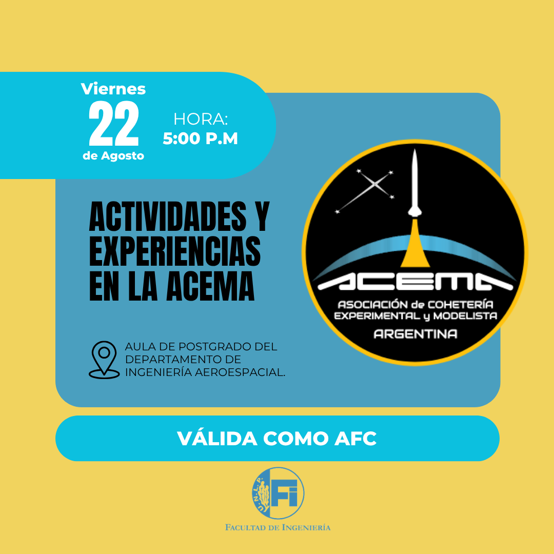 Charla: "Actividades y Experiencias en la Asociación de Cohetería ...